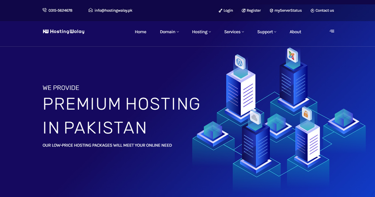 Best Website Hosting Providers in Pakistan | HostingWalay